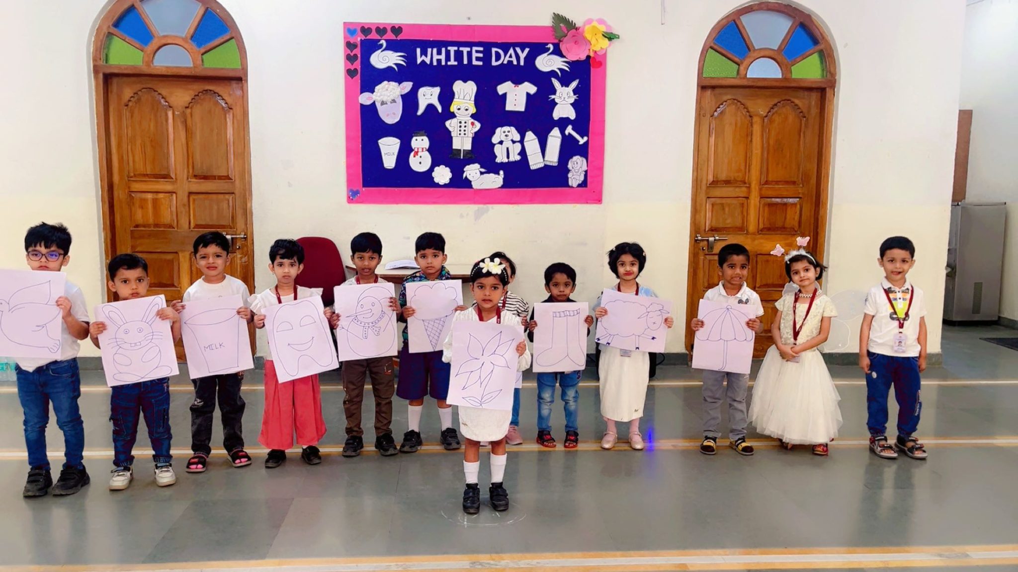 White Color Day Celebration